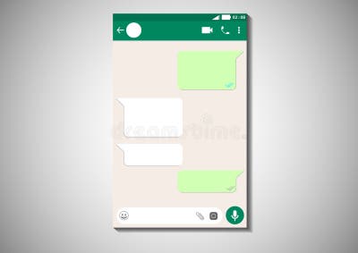 Frame whatsapp messenger stock vector. Illustration of instant - 103751107
