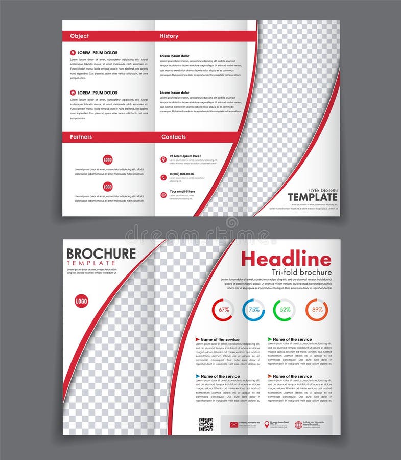 Triple Folder Stock Illustrations – 294 Triple Folder Stock ...