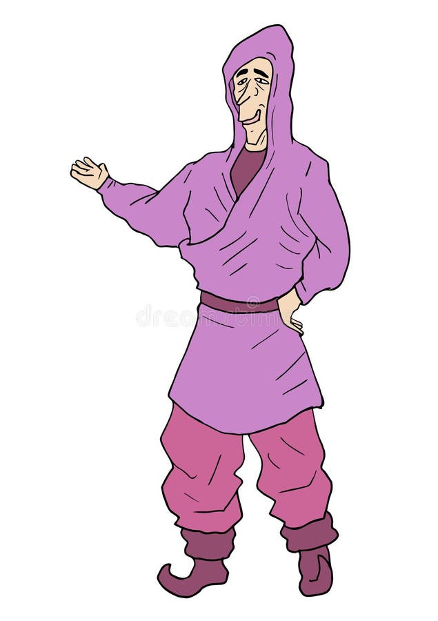 Bard character draw stock vector. Illustration of male - 54819377