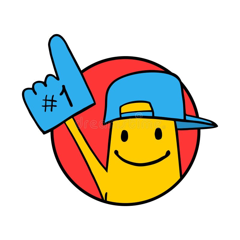 Design of Funny Character Celebrating a Victory Stock Vector ...