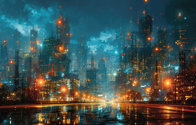 Design a Futuristic AI Themed Background Image AI and Futuristic ...