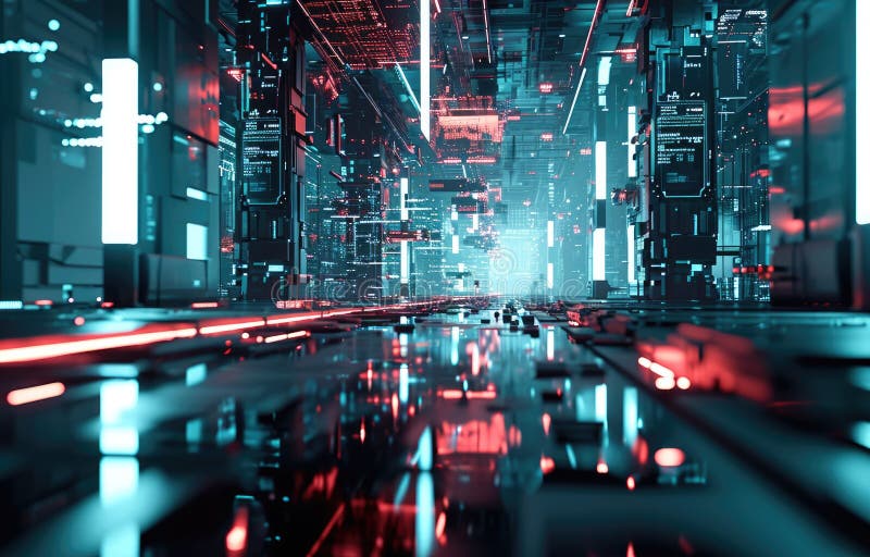 Design a Futuristic AI Themed Background Image AI and Futuristic ...