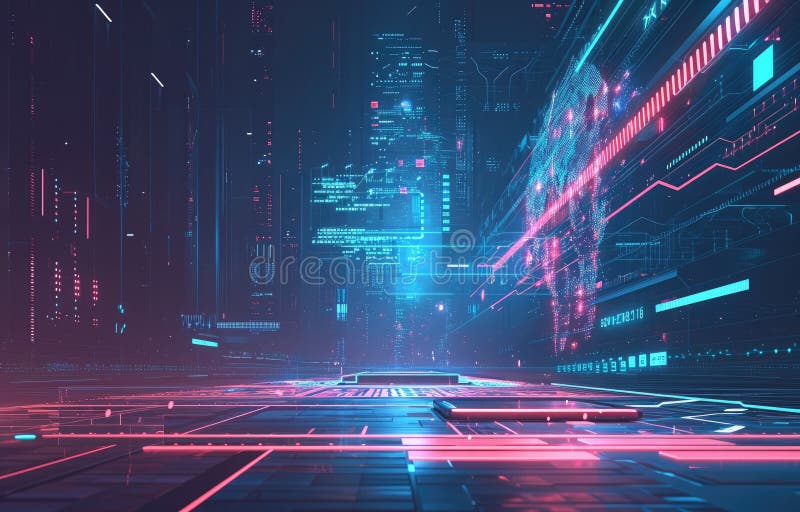 Design a Futuristic AI Themed Background Image AI and Futuristic ...