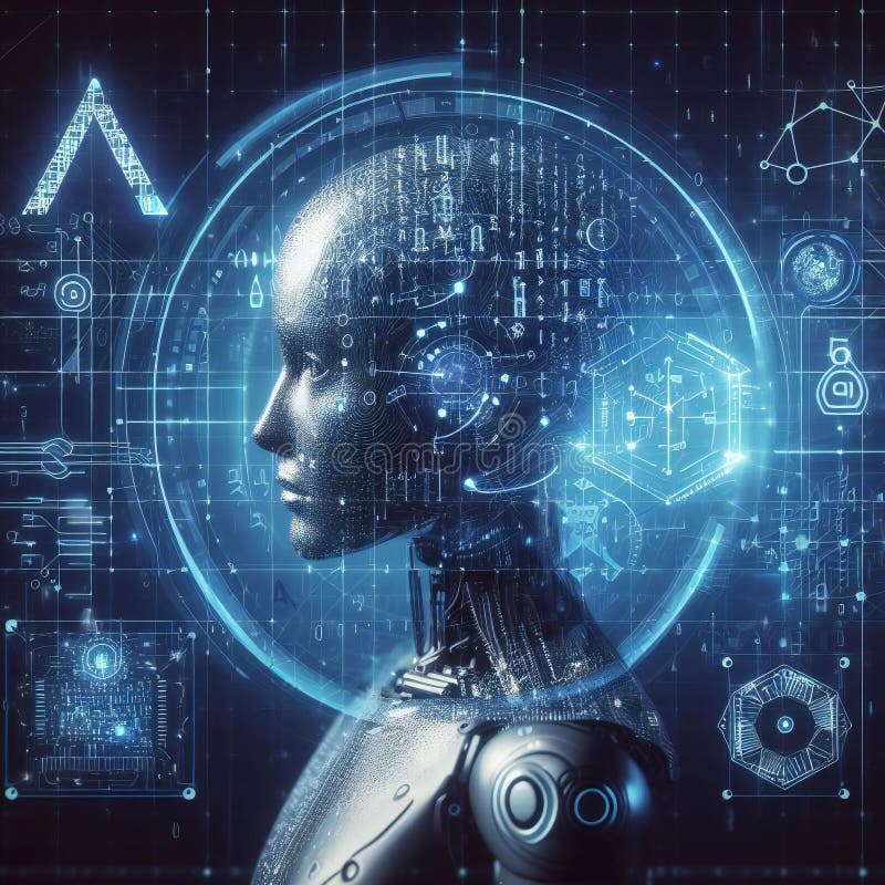 Design of Futuristic Communication with AI Technology Ai Generated ...