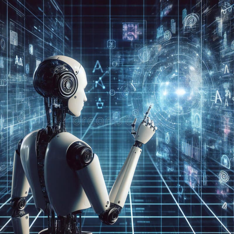 Design of Futuristic Communication with AI Technology Ai Generated ...