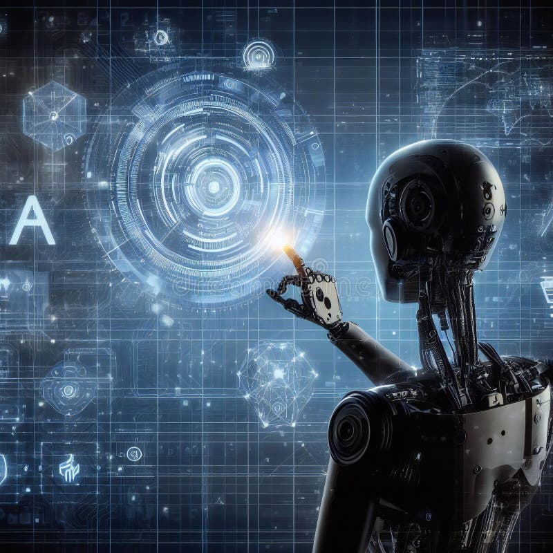 Design of Futuristic Communication with AI Technology Ai Generated ...