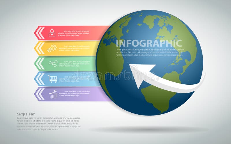 Global Design Layout stock vector. Illustration of wide - 696928