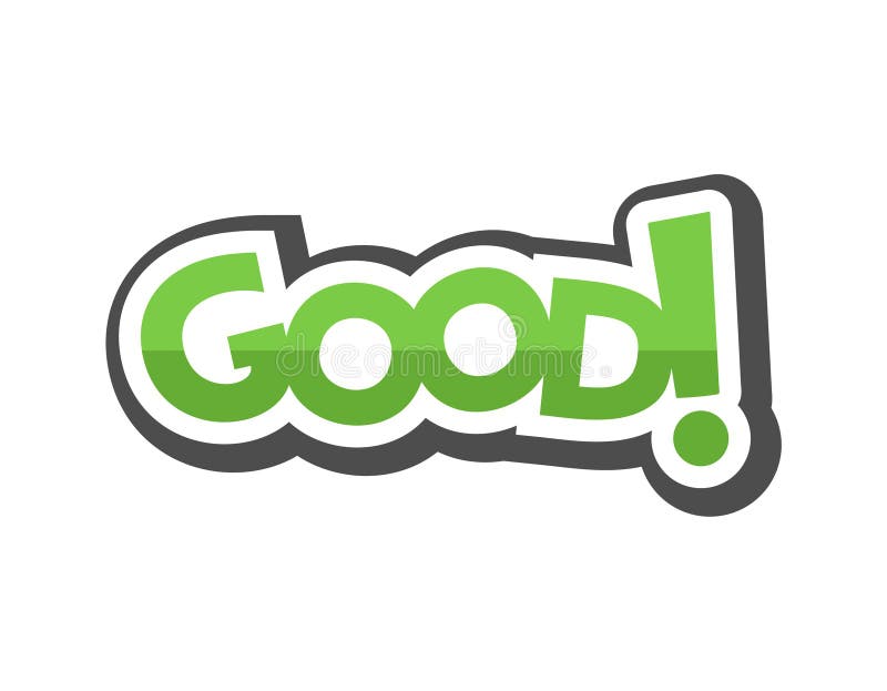 Design of good symbol stock illustration. Illustration of effect ...