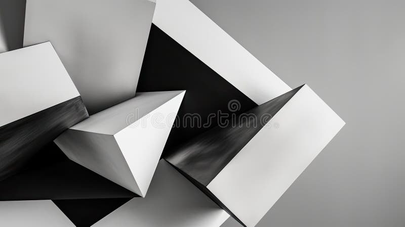 Design grey geometry stock illustration. Illustration of symmetry ...