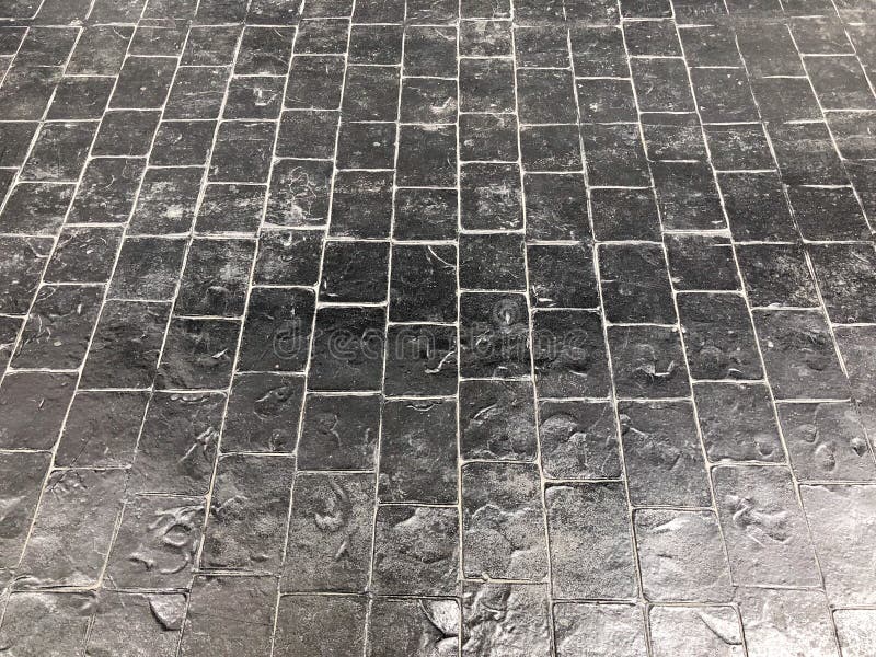 Ground Flooring Square Pattern Texture Stock Image - Image of brick ...