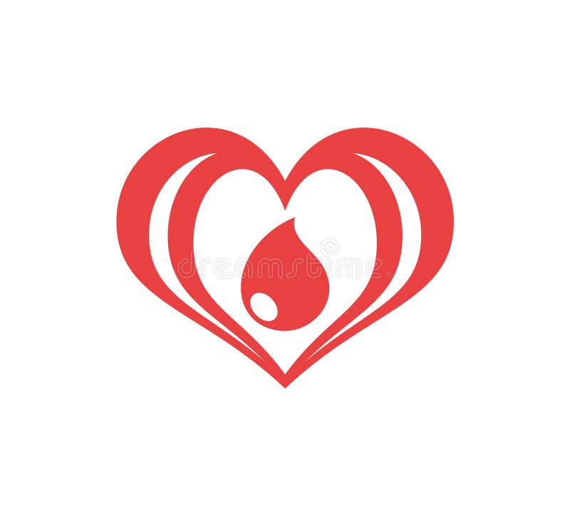 Blood heart stock vector. Illustration of decorative - 29640739