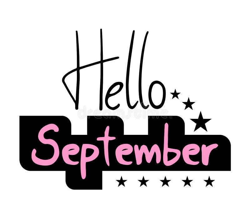 Hello September Stock Illustrations – 12,025 Hello September Stock ...