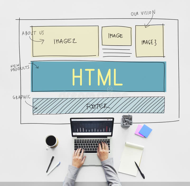 Web Template For Programming And Software Developmen Floating Holographic Program Code On A