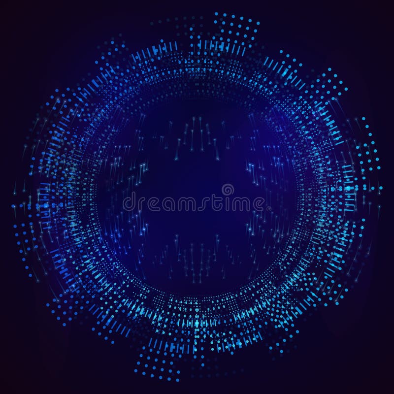 Design of HUD Menu User Interface. Futuristic Dashboard with Screen ...