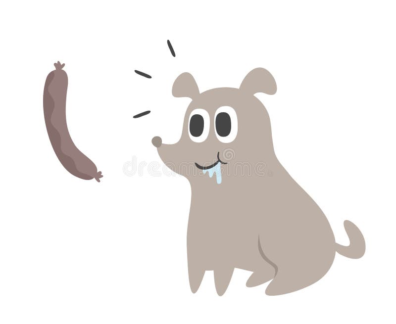 Crazy hungry man stock vector. Illustration of exaggerated - 41182271