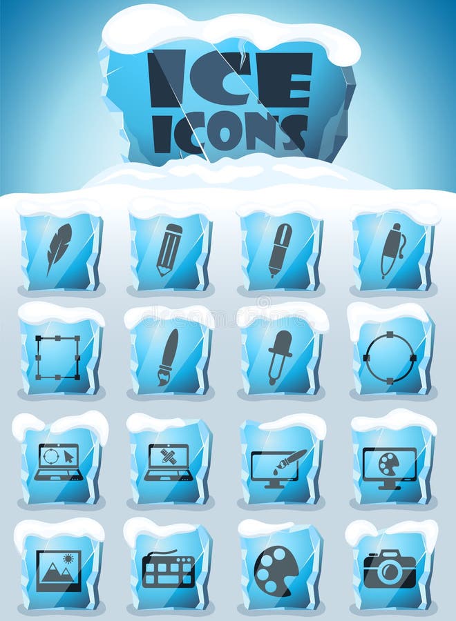 Design icon set stock vector. Illustration of circle - 148748773