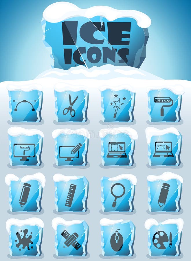 Design icon set stock vector. Illustration of vector - 148753019