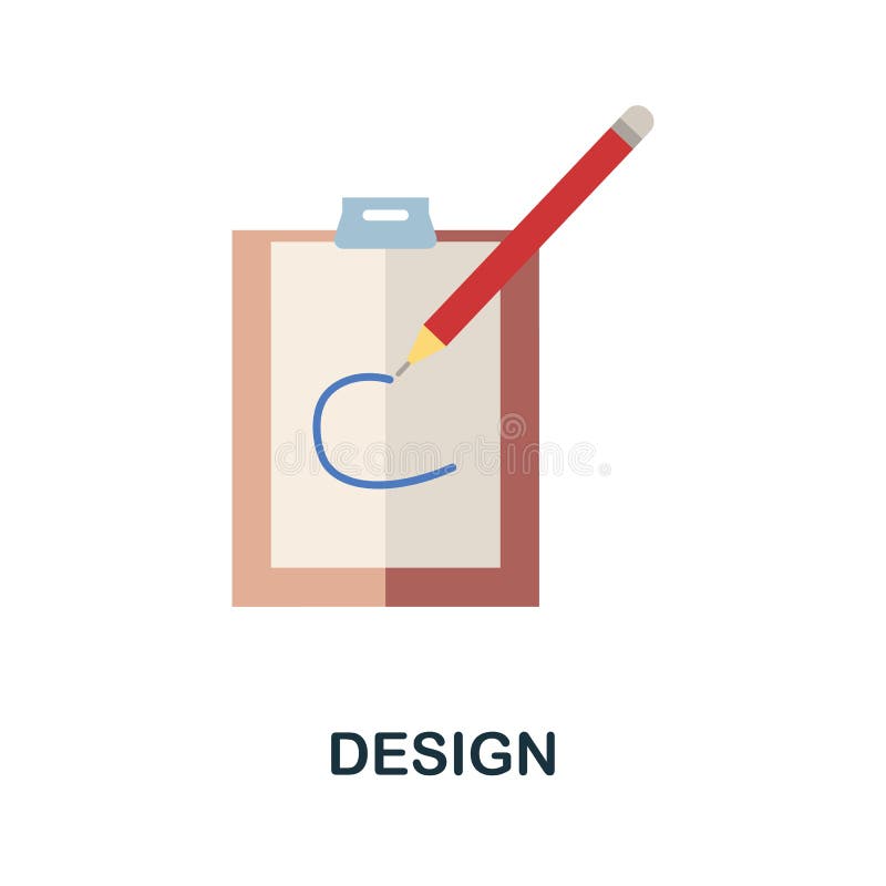 Design Icon. Simple Element from Branding Collection. Creative Design ...