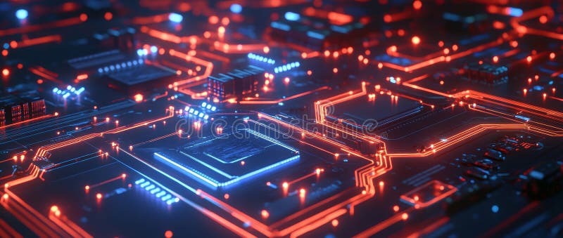 Design Incorporating Technology in a Subtle, Minimalist Pattern, Stock ...