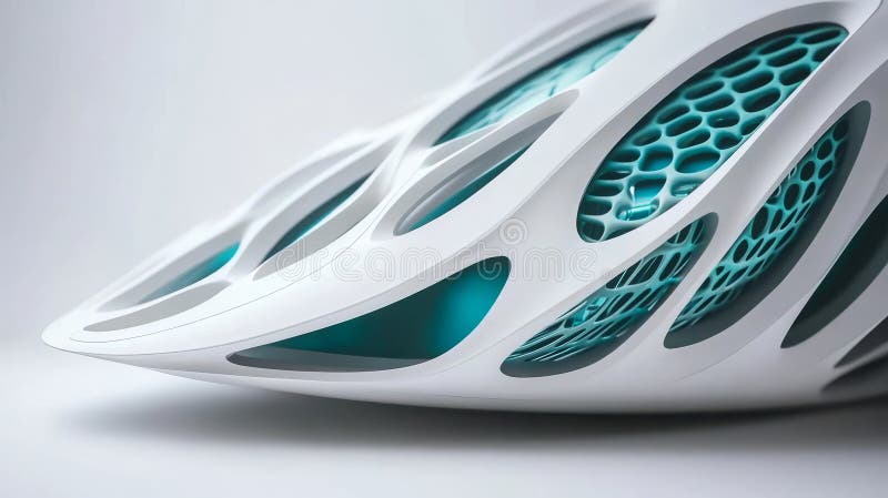 The Design of the Interior Architecture is Abstract, Futuristic, and ...