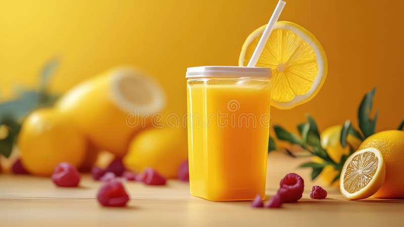 Design juice box template stock illustration. Illustration of marketing ...