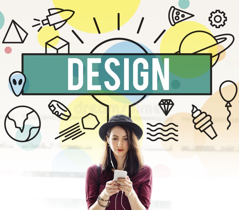 Design-kreative Entwurfs-Ideen Vorbildliches Planning Plan Concept ...