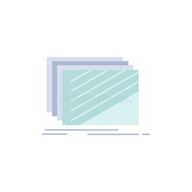 Design, Layer, Layout, Texture, Textures Flat Color Icon Vector Stock ...