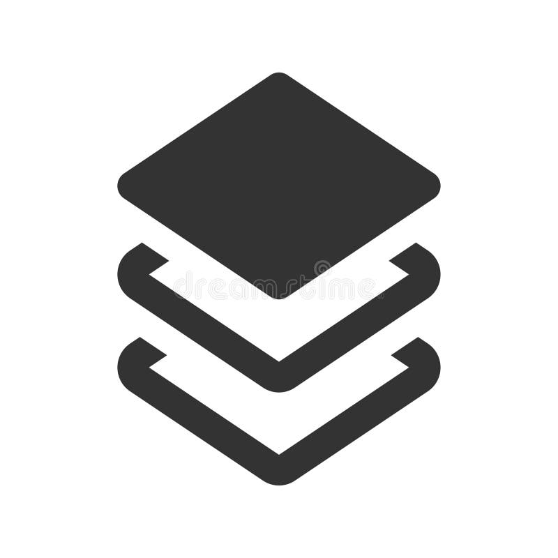Design layers icon stock vector. Illustration of vector - 276098020