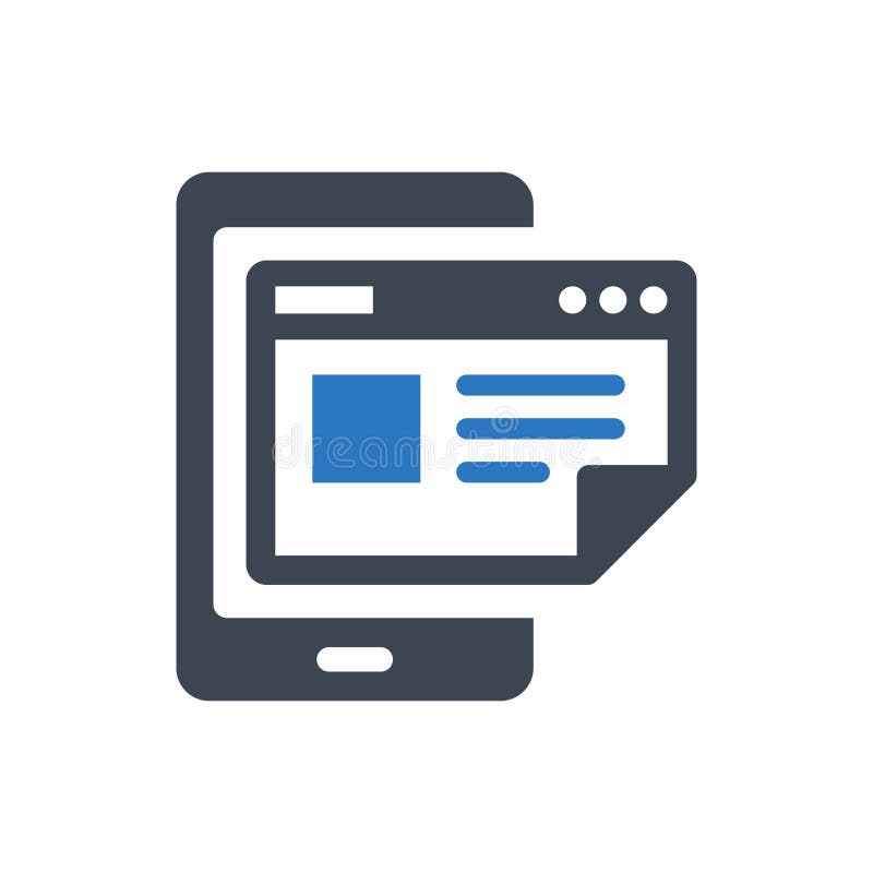 Design layout icon stock vector. Illustration of icon - 223751596