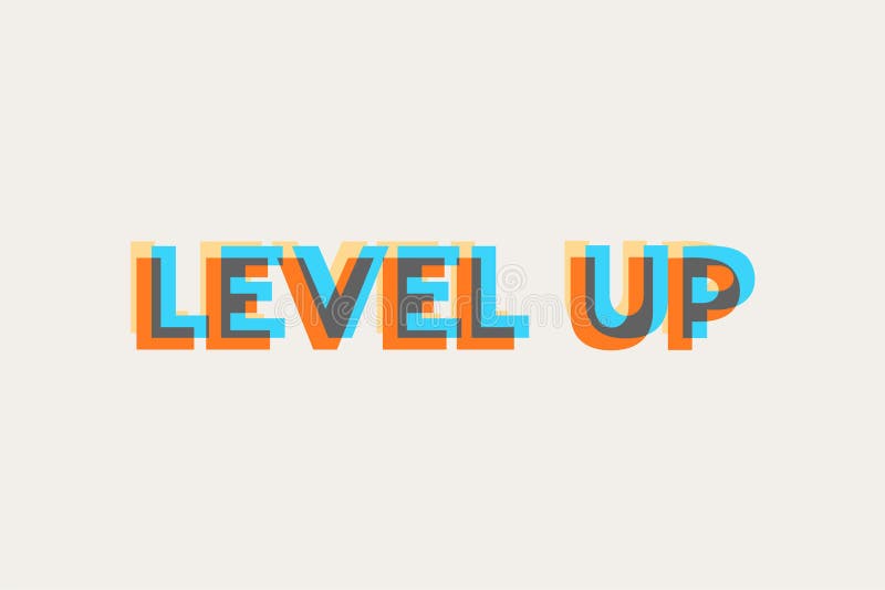 Vector Level Up Message Stock Illustrations – 199 Vector Level Up ...