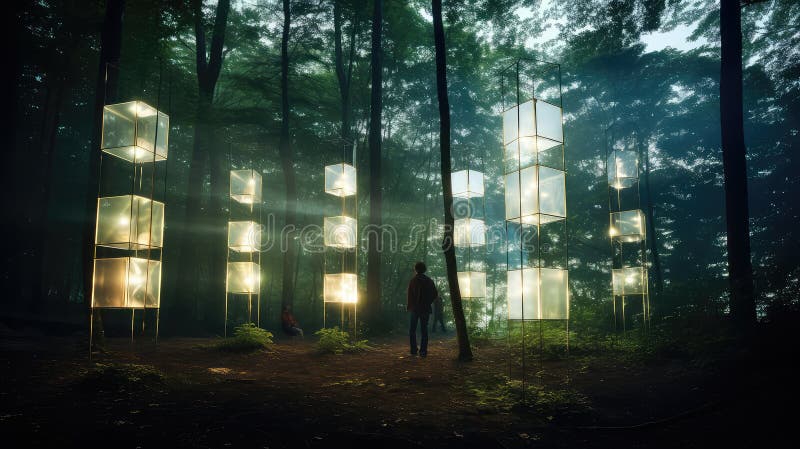 Design light grid stock illustration. Illustration of reflection ...