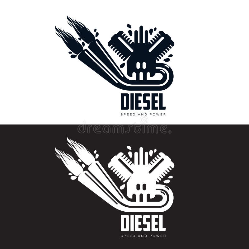 Design logo motor gasoline stock vector. Illustration of transportation ...