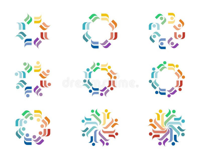 Design Logo stock illustration. Illustration of multicolor - 97273780