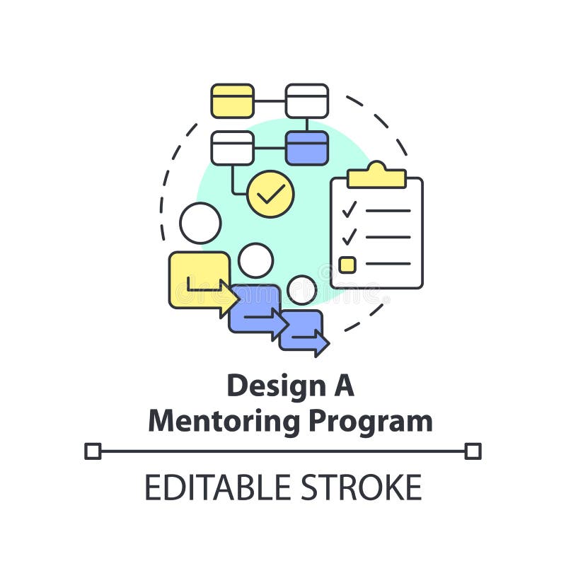 Mentoring Icon Outline Stock Illustrations – 1,862 Mentoring Icon ...