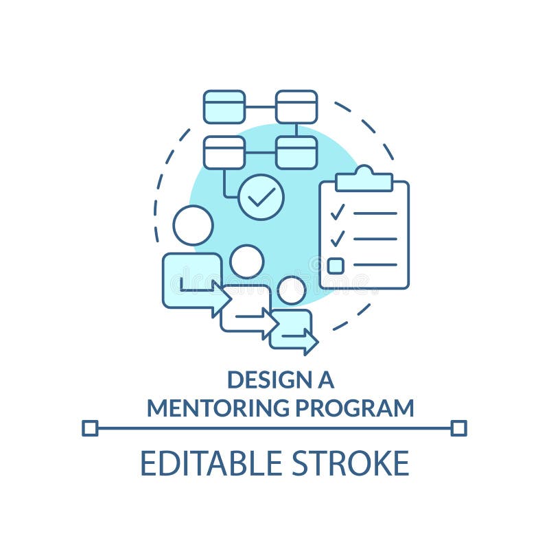 Mentoring Icon Outline Stock Illustrations – 888 Mentoring Icon Outline ...