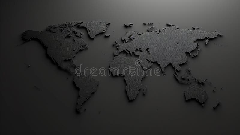 Design minimal world map stock photo. Image of isometric - 306623922