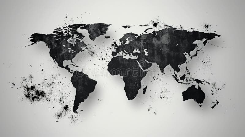 Design minimal world map stock photo. Image of poly - 306624558