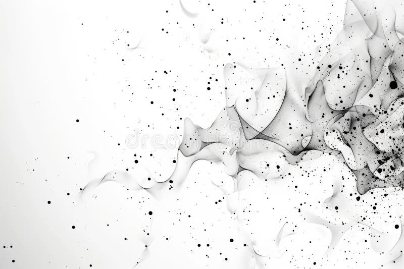 Design a Minimalistic Abstract Pattern with Clean Lines and Dots ...