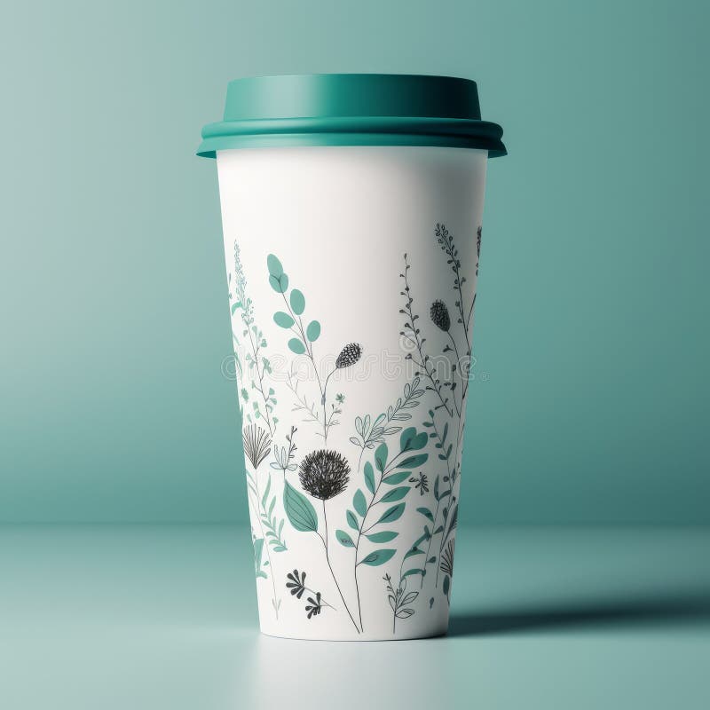 Minimalistic Spring Themed Paper Cup Stock Illustrations – 16 ...