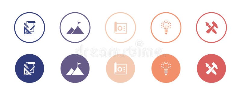 Design, Mission, Project, Creativity Stock Vector - Illustration of ...