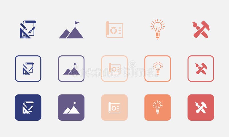 Design, Mission, Project, Creativity Stock Vector - Illustration of ...