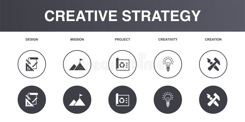 Design, Mission, Project, Creativity Stock Vector - Illustration of ...