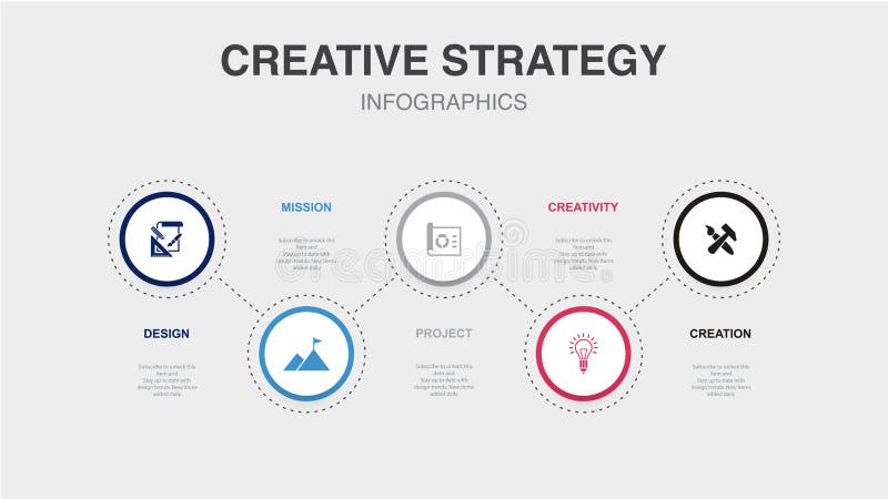 Design, Mission, Project, Creativity Stock Vector - Illustration of ...