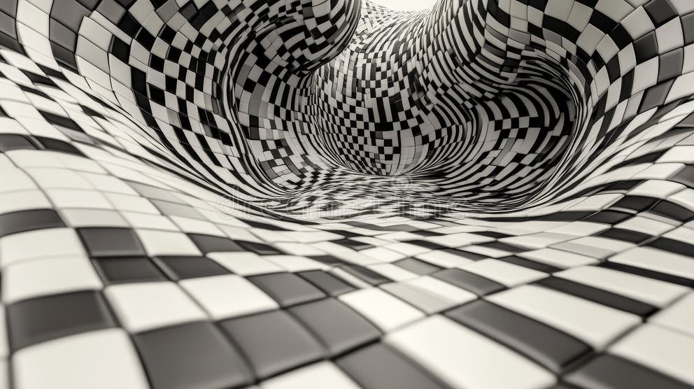 The Design of this Modern Abstract Grid Wallpaper Illustration Includes ...