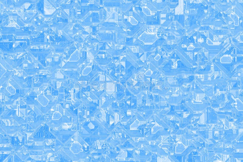 Design Modern Blue Computer Multi Colored Toxic Acid Pattern Digital ...