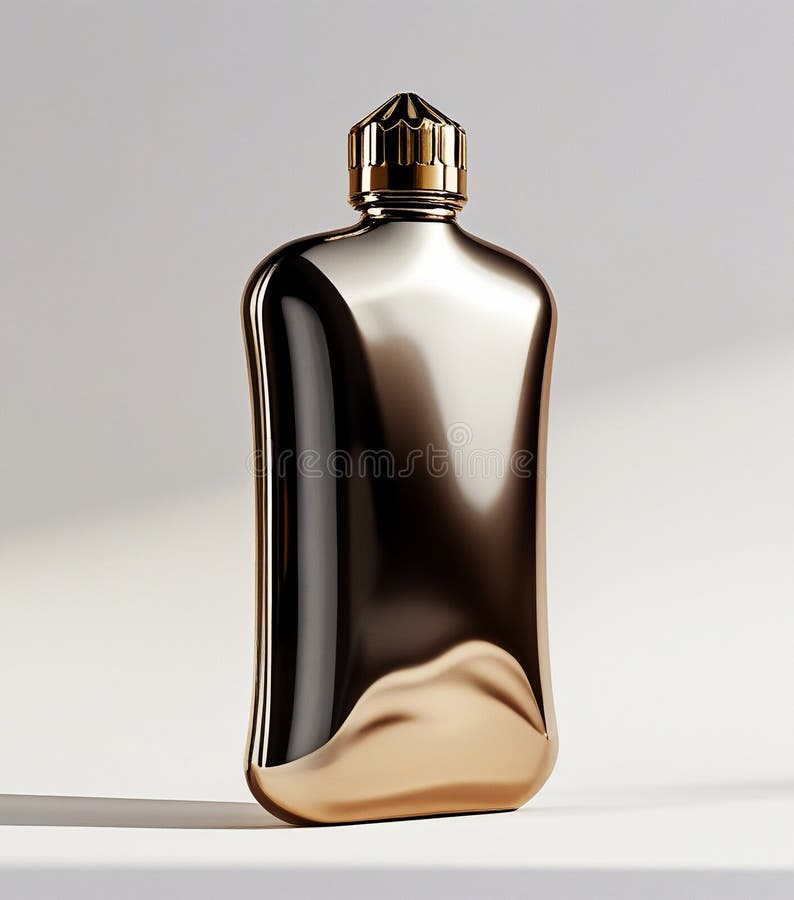 Stylish Flask Visualization with Editable Label Design Template Stock ...