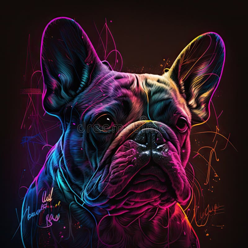 Neon Graffiti Katie Background