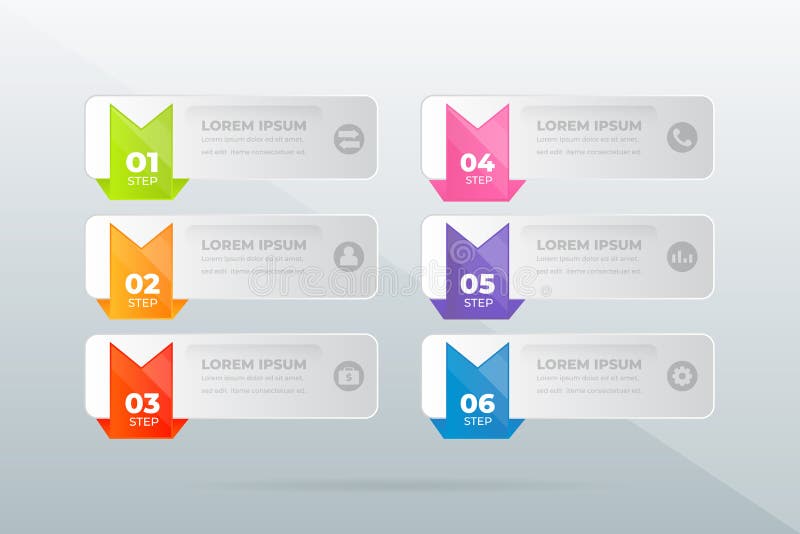 Design Modern Professional Steps Stock Vector - Illustration of concept ...