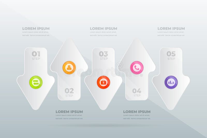 Design Modern Professional Steps Stock Vector - Illustration of data ...