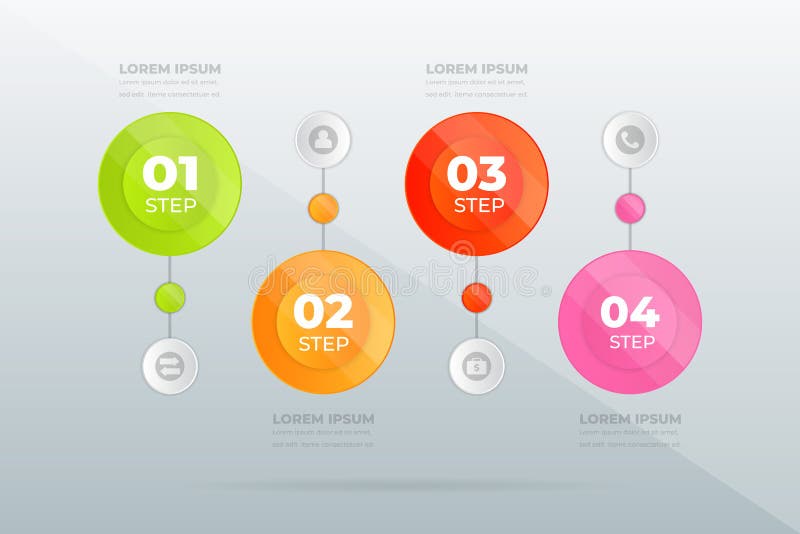 Design Modern Professional Steps Stock Vector - Illustration of process ...